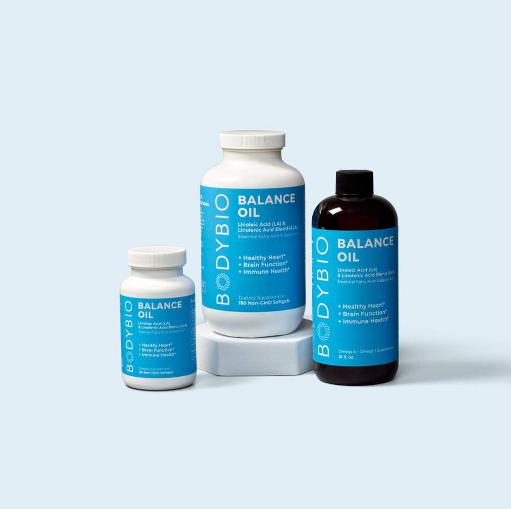Balance Oil Omega 3 + 6 Supplement | Healthy Fats | BodyBio