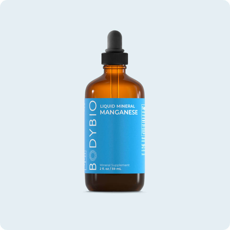Liquid Manganese Supplement | Liquid Minerals | BodyBio – BodyBio UK