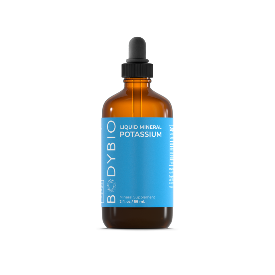 Liquid Potassium Supplement | Liquid Minerals | BodyBio – BodyBio UK